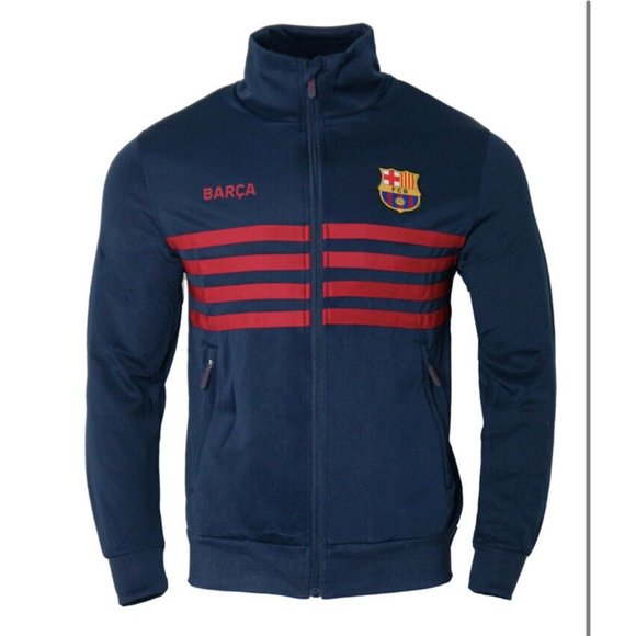 barcelona | Jackets & Coats | Fc Barcelona Full Zip Logo Track Jacket ...